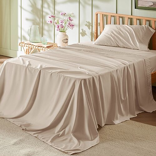 Click here for Bedsure Breathable & Cooling Easy Care Polyester M... prices