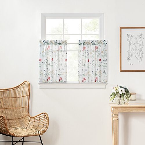 Click here for Martha Stewart Marthas Garden Rod Pocket Kitchen C... prices