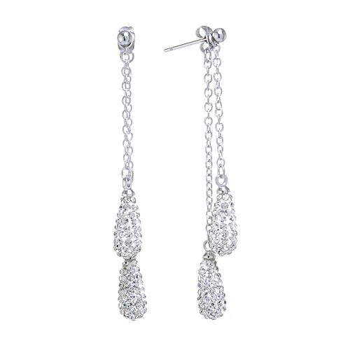Click here for Sparkle Allure Womens Crystal Pure Silver Over Bra... prices