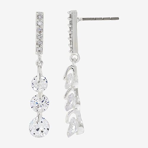 Click here for Sparkle Allure Womens Cubic Zirconia Pure Silver O... prices