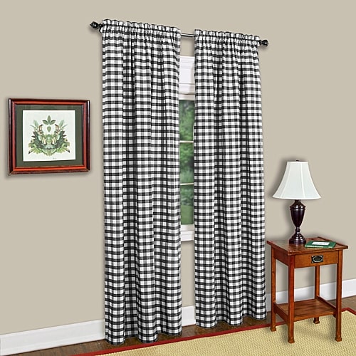 Click here for Achim Buffalo Check Rod Pocket Curtain Panel prices