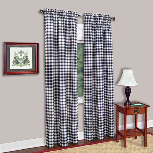 Click here for Achim Buffalo Check Rod Pocket Curtain Panel prices
