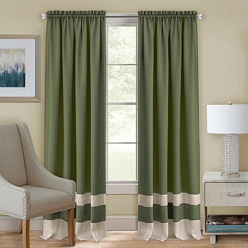 Click here for Achim Darcy Rod Pocket Curtain Panel prices
