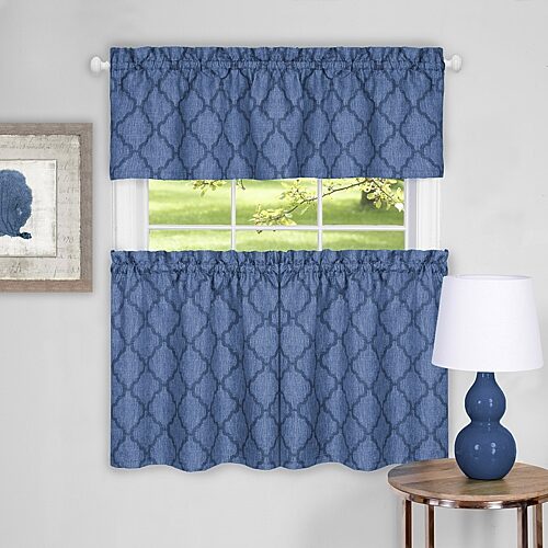 Click here for Achim Colby Kitchen Curtain Set prices