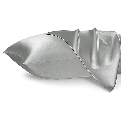 Click here for Bedsure Satin Pillowcase  One Size  Gray prices