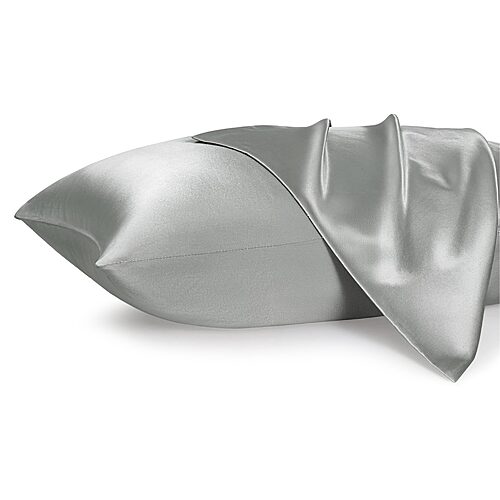 Click here for Bedsure Satin Pillowcase  One Size  Gray prices