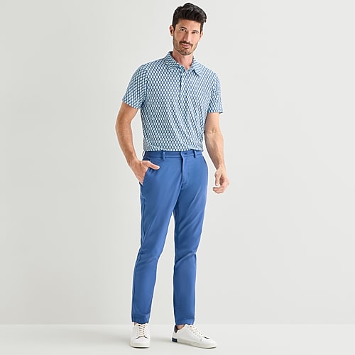 Click here for St. Johns Bay Performance Mens Slim Fit Flat Front... prices
