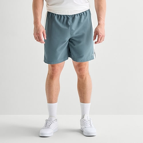 Click here for Xersion Mens 9 Mid Rise Big and Tall Workout Short... prices