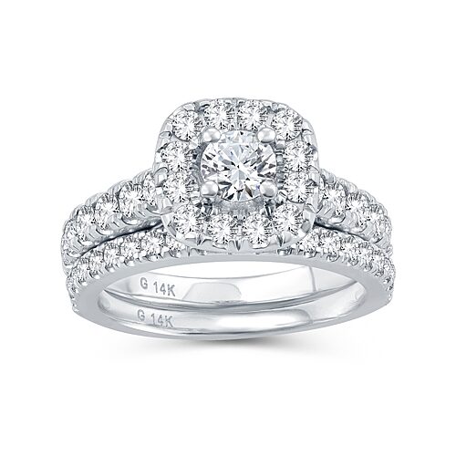 Click here for Womens 1 1/2 CT. T.W. Natural Diamond 10K Gold Cus... prices