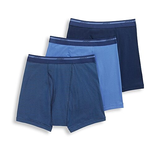 Click here for Jockey Classics Cotton Full-Rise Mens 3 Pack Boxer... prices