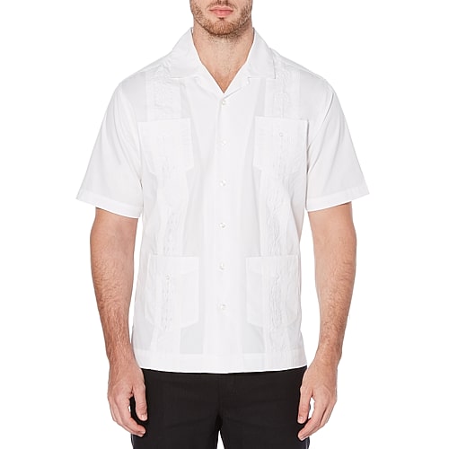 Click here for Cubavera Embroidered Button-Down Mens Short Sleeve... prices