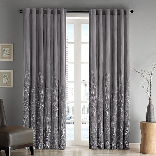 Click here for Andora Faux Silk Embroidered Window Valance Curtai... prices