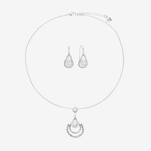 Click here for Monet Jewelry Timeless Womens Simulated Pearl 2-pc... prices