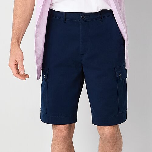 Click here for St. Johns Bay Mens 10 Stretch Fabric Cargo Short... prices