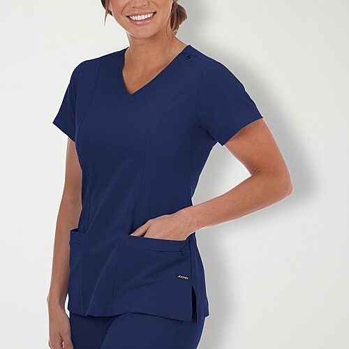 Click here for Jockey 2306 Womens V Neck Short Sleeve Stretch Fab... prices