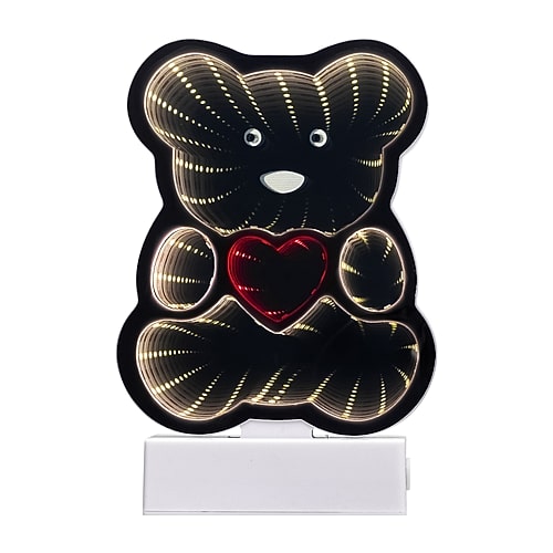 Click here for Northlight 3d Teddy Bear With Heart Lighted Valent... prices