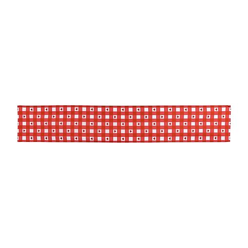 Click here for Northlight Checkered Heart Runner  One Size  Red prices