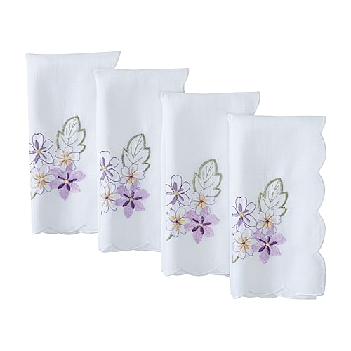 Click here for Elrene Home Fashions Spring Hydrangea Floral Cutwo... prices