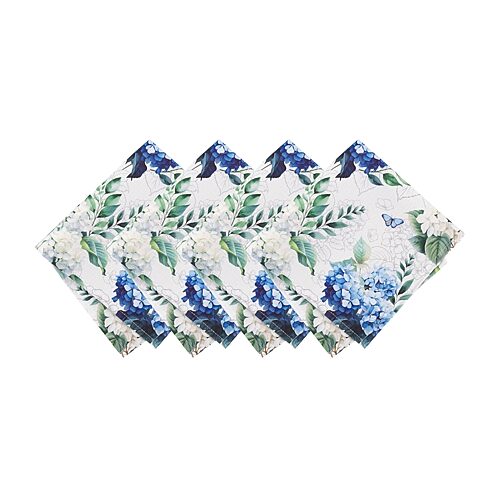 Click here for Elrene Hydrangea Bloom Floral Table Linen Collecti... prices