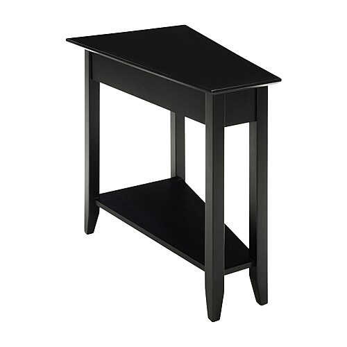 Click here for American Heritage Wedge End Table with Shelf  One... prices