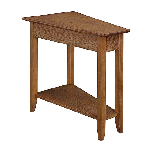 Click here for American Heritage Wedge End Table with Shelf  One... prices