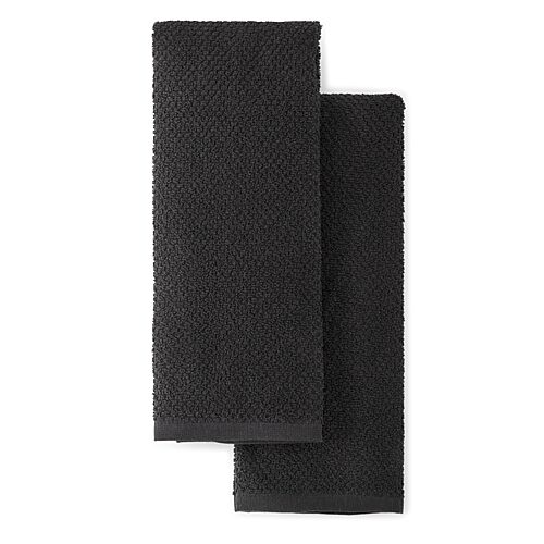 Click here for Cooks Popcorn Solid 2-pc. Kitchen Towel Set  One S... prices