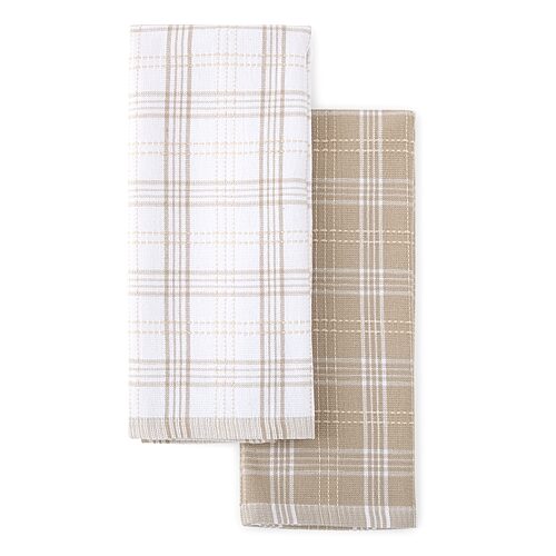 Click here for Cooks Windowpane 2-pc. Kitchen Towel Set  One Size... prices