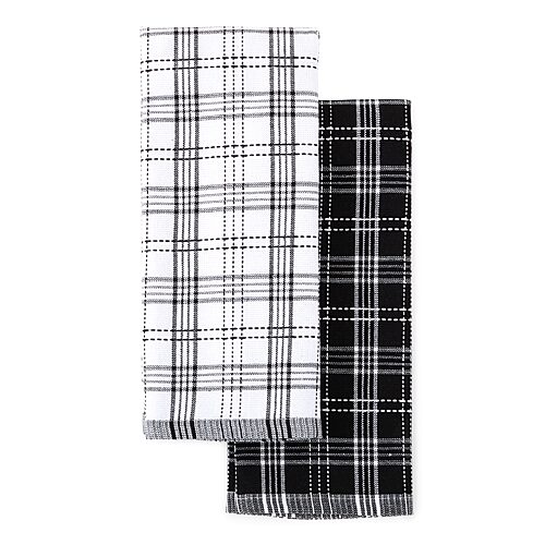 Click here for Cooks Windowpane 2-pc. Kitchen Towel Set  One Size... prices
