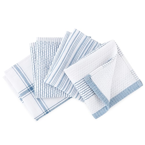 Click here for Cooks Textured 4-pc. Dish Cloth Set  One Size  Blu... prices
