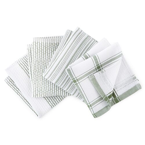 Click here for Cooks Textured 4-pc. Dish Cloth Set  One Size  Gre... prices