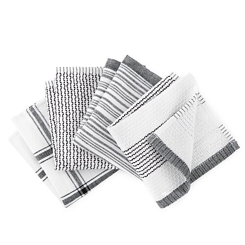 Click here for Cooks Textured 4-pc. Dish Cloth Set  One Size  Bla... prices