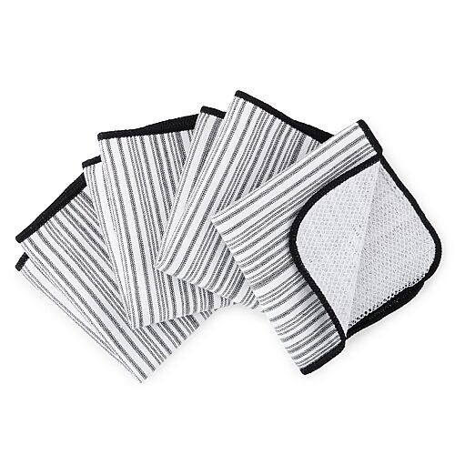 Click here for Cooks Striped Scrubber 4-pc. Dish Cloth Set  One S... prices