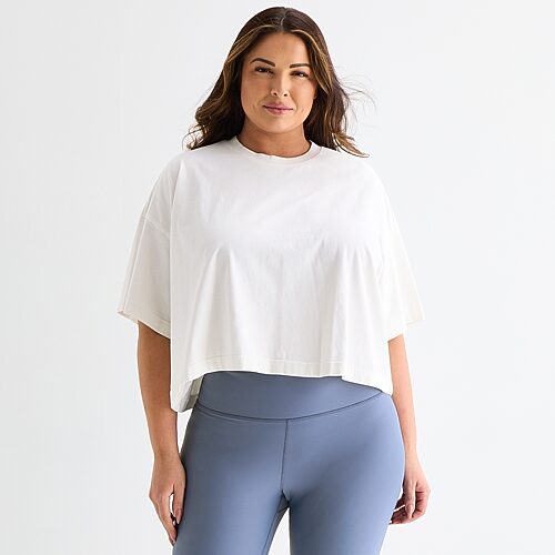 Click here for Xersion Womens Crew Neck Short Sleeve Active Plus... prices