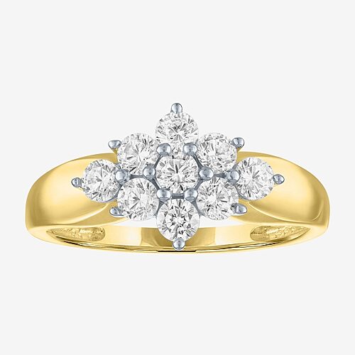 Click here for (G-H / Si2-I1) Womens 2/3 Ct. T.W. Lab Grown White... prices
