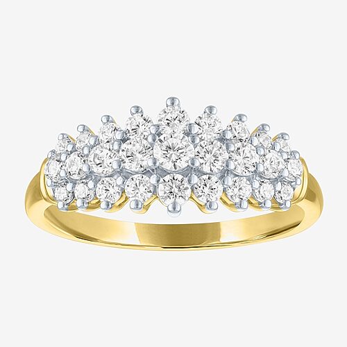 Click here for (G-H / Si2-I1) Womens 2/3 Ct. T.W. Lab Grown White... prices