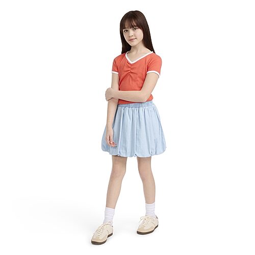 Click here for Levis Girls 7-16 Denim Bubble Skirt - Wow Me Over prices