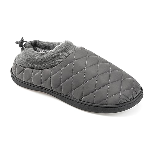 Click here for Vance Co. Mens Fargo Clog Slippers - Gray prices