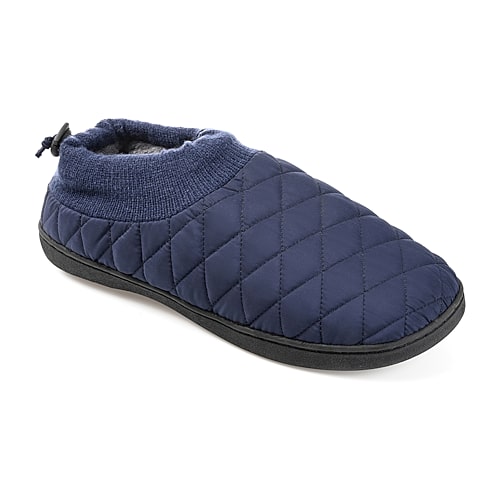 Click here for Vance Co. Mens Fargo Clog Slippers - Blue prices