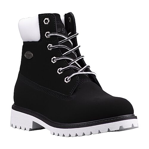 Click here for Lugz Womens Convoy Flat Heel Lace Up Boots  9 Medi... prices