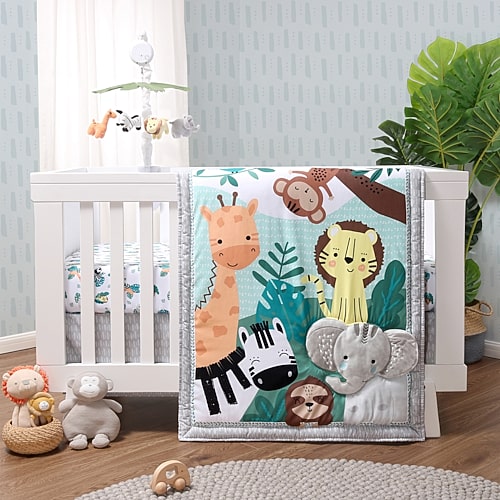 Click here for The Peanutshell Safari Adventures 3-pc. Crib Beddi... prices