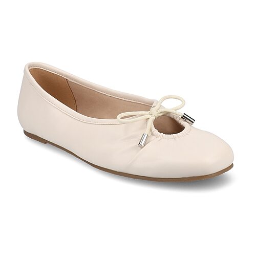 Click here for Journee Collection Callee Womens Square Ballet Fla... prices