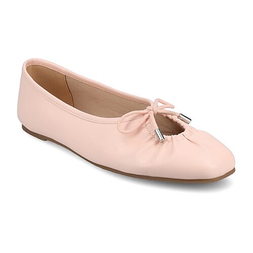 Click here for Journee Collection Callee Womens Square Ballet Fla... prices