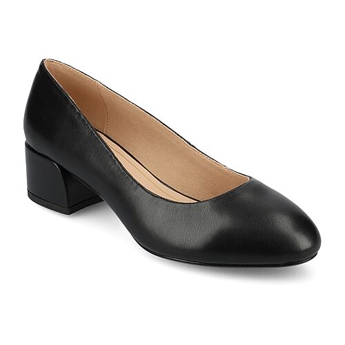 Click here for Journee Collection Womens Saarii Round Toe Block H... prices