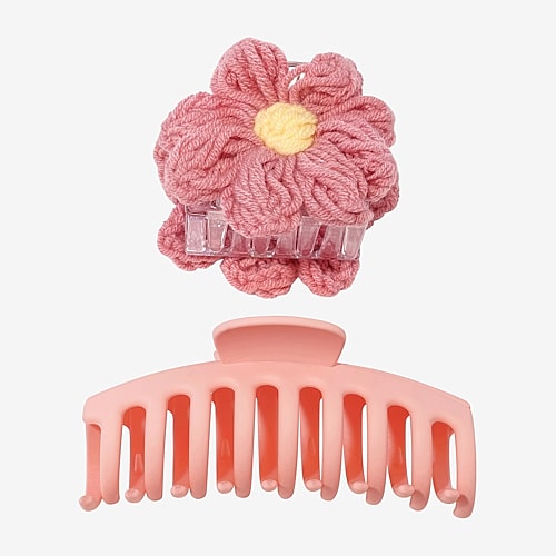 Click here for Arizona Flower 2-pc. Hair Clip  One Size  Pink prices