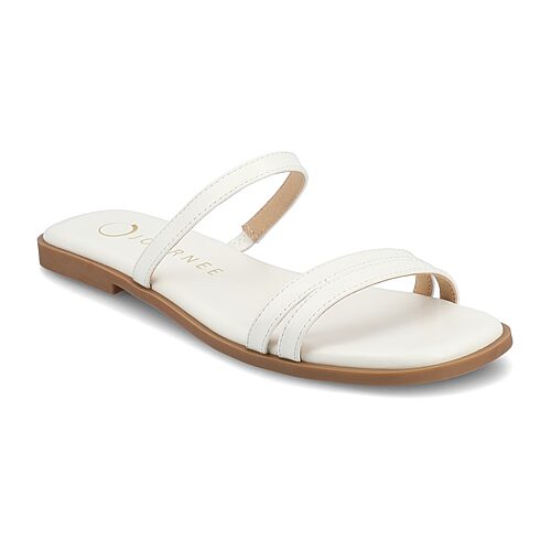 Click here for Journee Collection Womens Brisa Flat Sandals  9 Me... prices