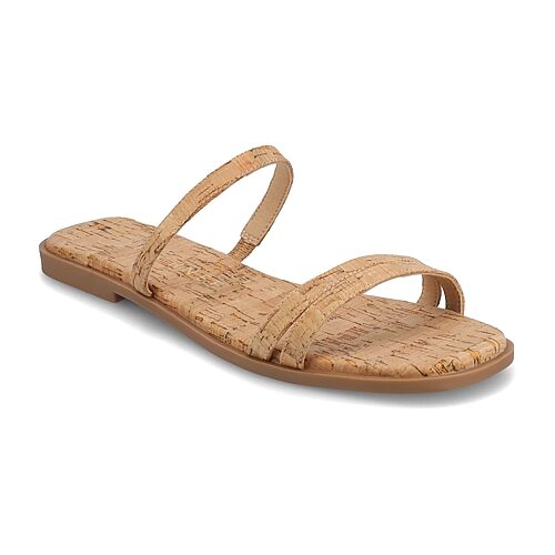 Click here for Journee Collection Womens Brisa Flat Sandals  10 M... prices