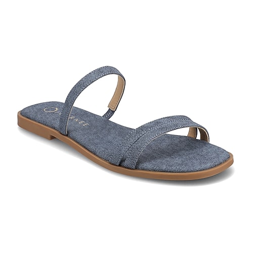 Click here for Journee Collection Womens Brisa Flat Sandals  11 M... prices