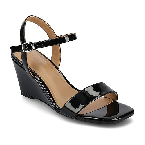 Click here for Journee Collection Womens Clayr Wedge Sandals  8 M... prices