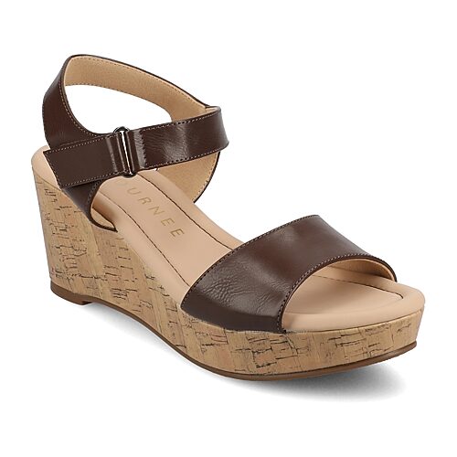 Click here for Journee Collection Womens Ranae Wedge Sandals  9 M... prices