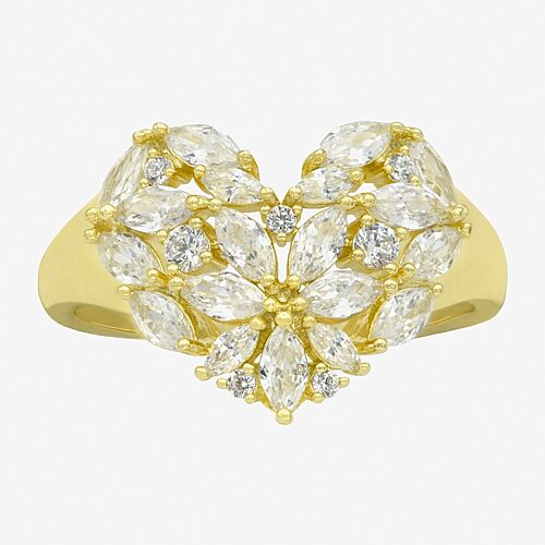 Click here for Sparkle Allure Womens Cubic Zirconia 14K Gold Over... prices